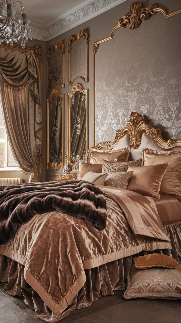 10 Baroque Bedroom Decor Ideas - My Home My Globe