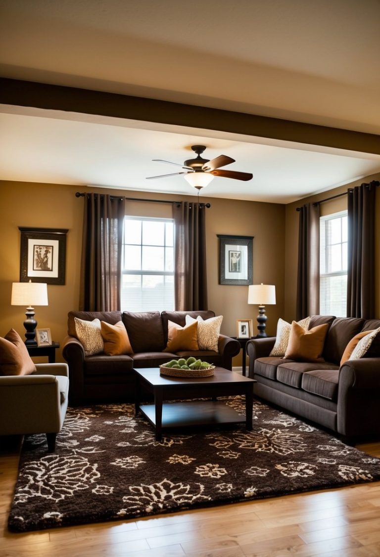 20 Brown Decor Living Room Ideas - My Home My Globe
