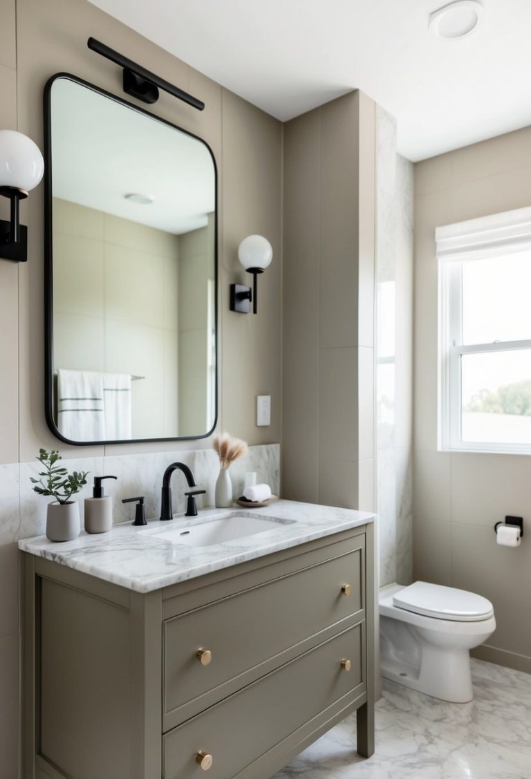 20 Taupe Bathroom Decor Ideas - My Home My Globe