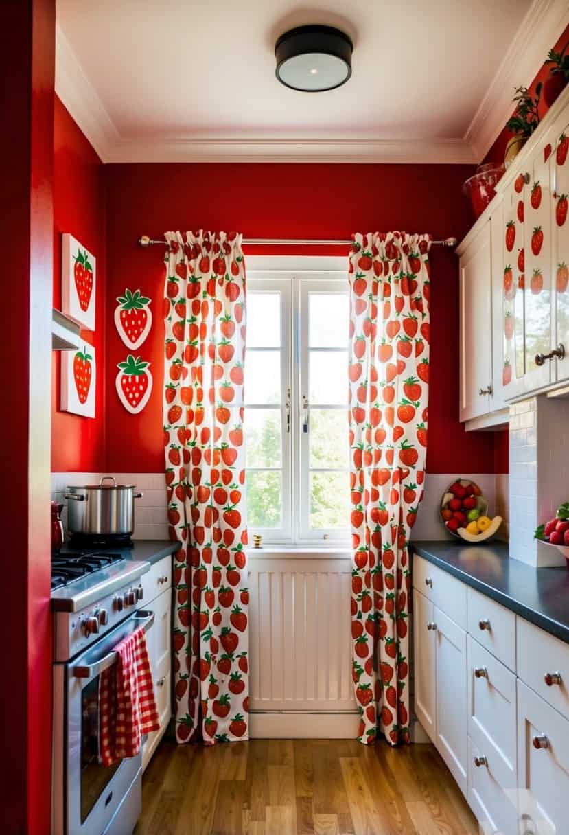 10 Strawberry Themed Kitchen Decor Ideas - My Home My Globe