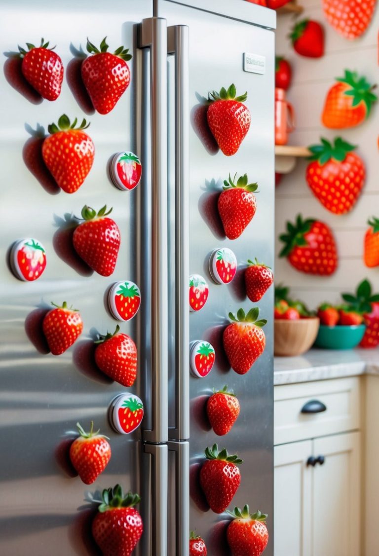 10 Strawberry Themed Kitchen Decor Ideas - My Home My Globe