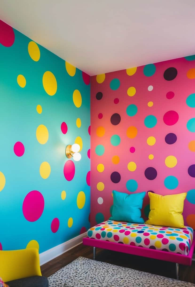 15 Funky Wall Paint Ideas to Transform Your Space - My Home My Globe