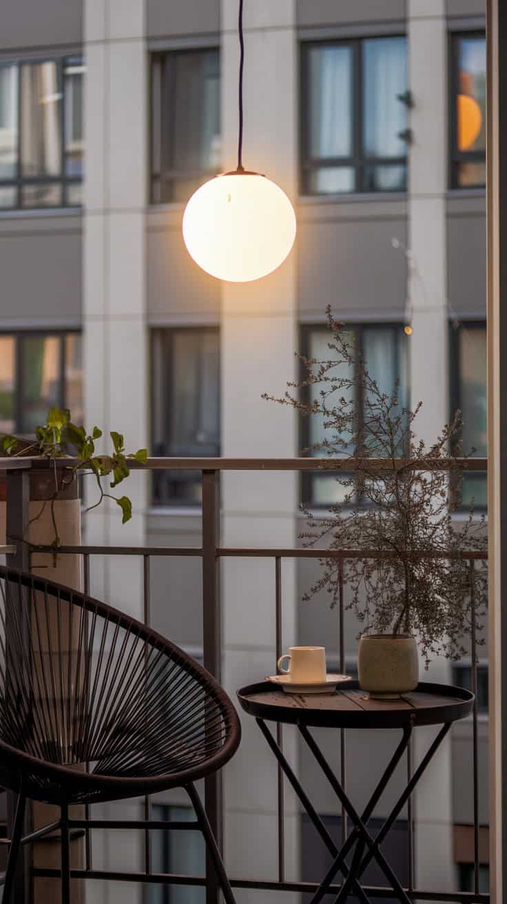 10 Modern Lighting Ideas for Balconies - My Home My Globe