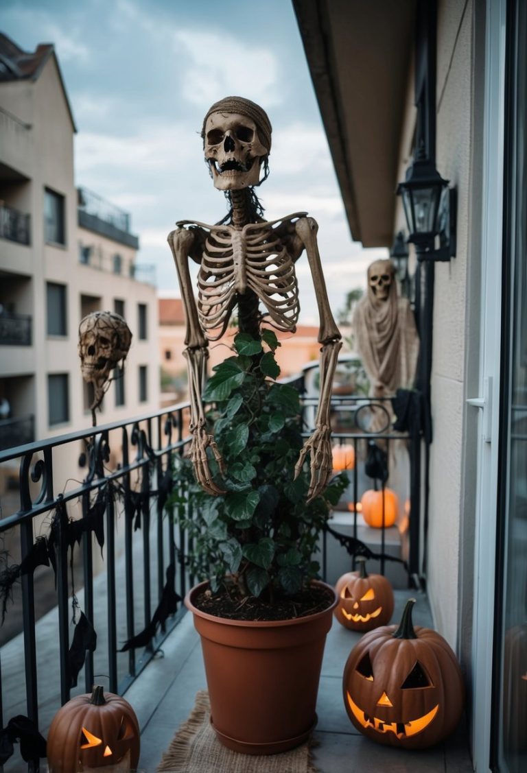13 Spooky Halloween Decor Ideas for Your Balcony - My Home My Globe
