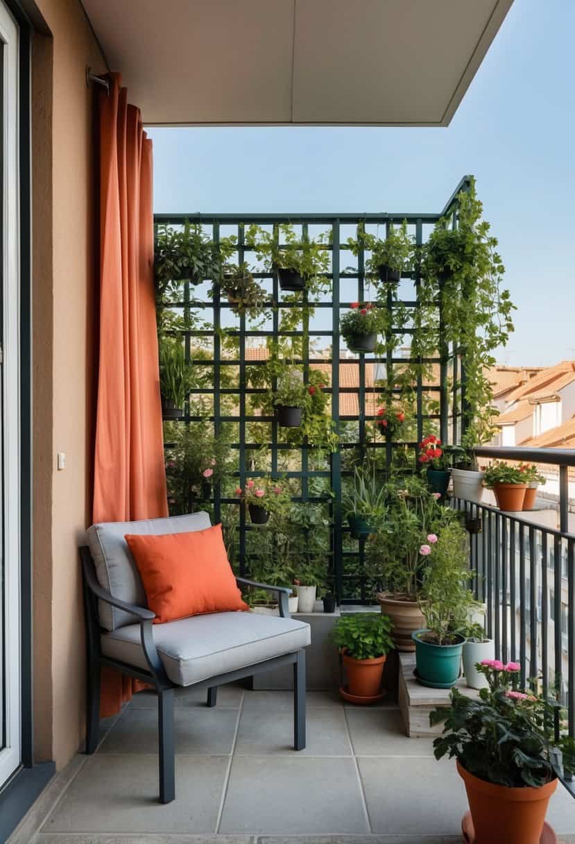 11 Clever Privacy Ideas for Your Balcony - My Home My Globe