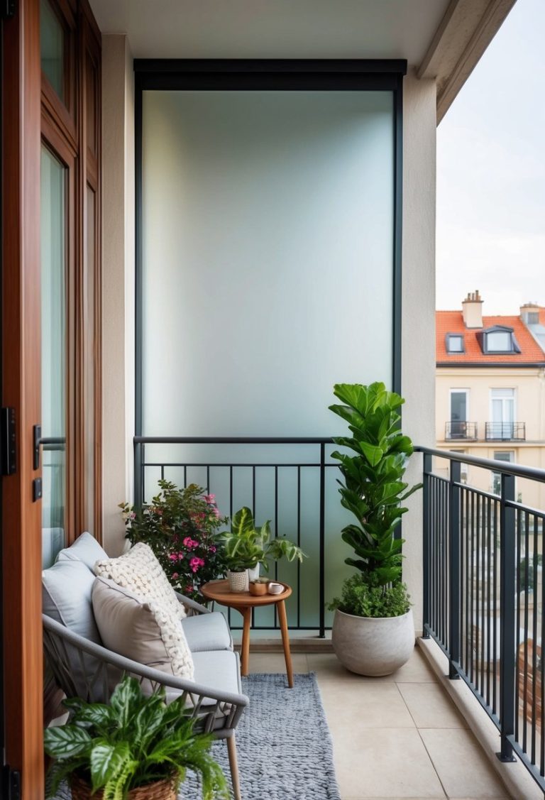 11 Clever Privacy Ideas for Your Balcony - My Home My Globe