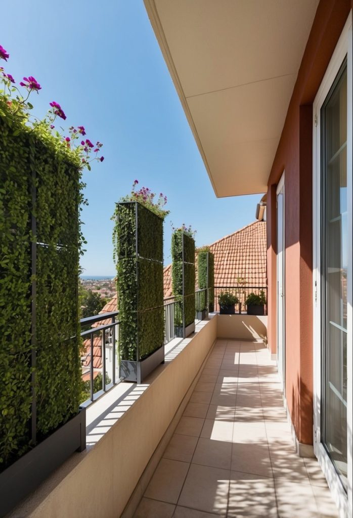 11 Clever Privacy Ideas for Your Balcony - My Home My Globe