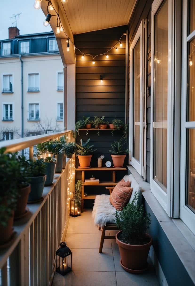 10 Decor Ideas for a Narrow Balcony - My Home My Globe