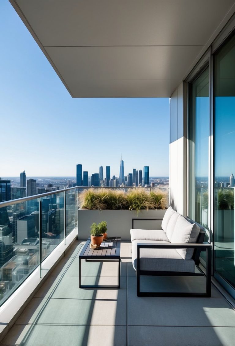 11 Modern Furniture Ideas for Balcony - My Home My Globe