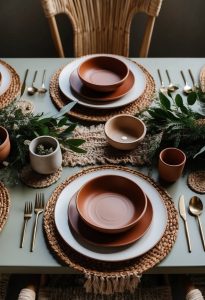 10 Boho Inspired Table Setting Ideas - My Home My Globe