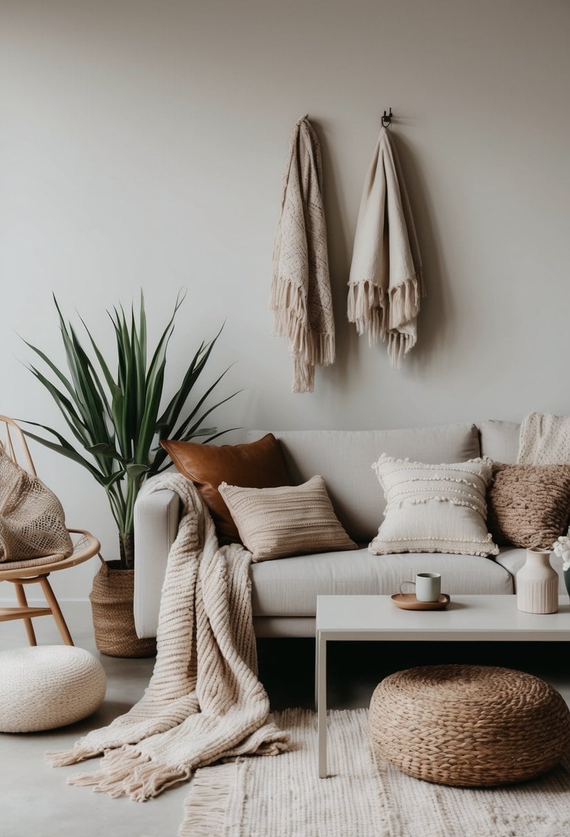 20 Boho Minimalist Living Room Decor - My Home My Globe