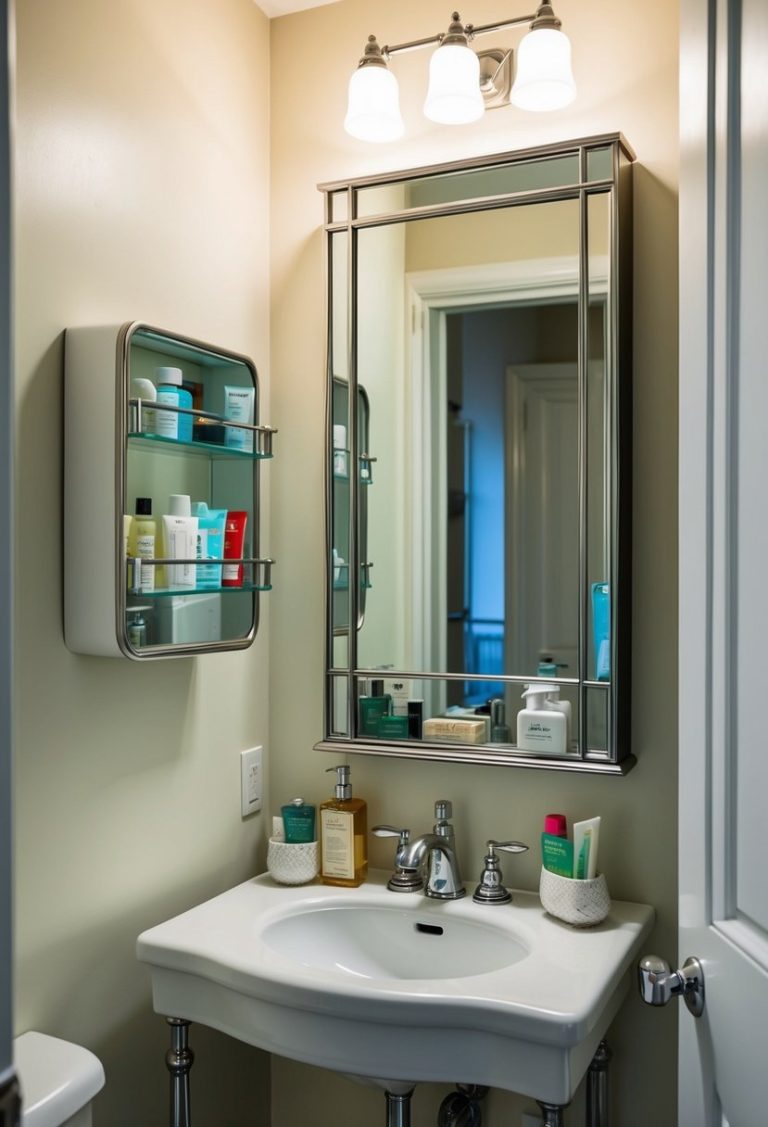 15 Tiny Powder Room Storage Ideas That Maximize Your Small Space - My ...