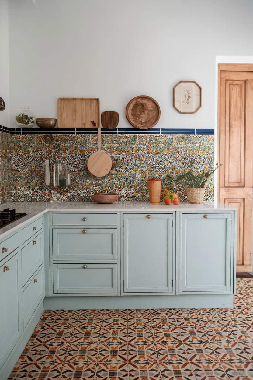 15 Boho Kitchen Decor Ideas - My Home My Globe