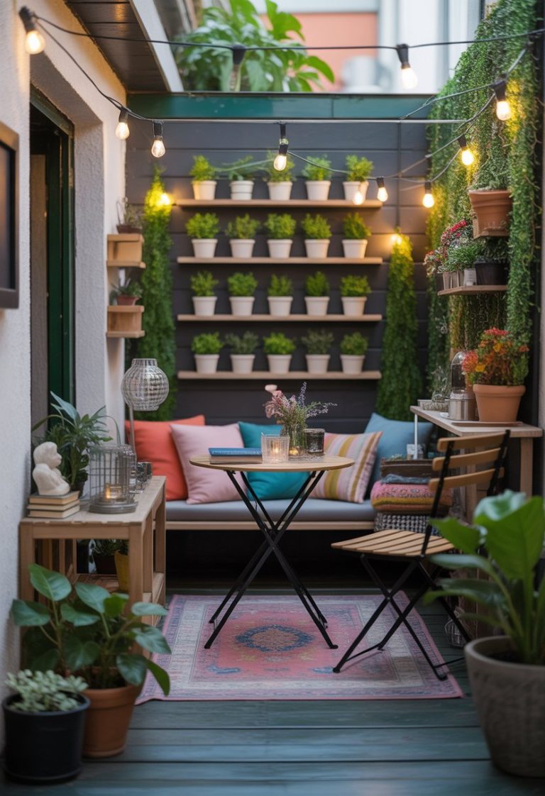 10 Tiny Patio Decor Ideas for Apartment Dwellers - My Home My Globe