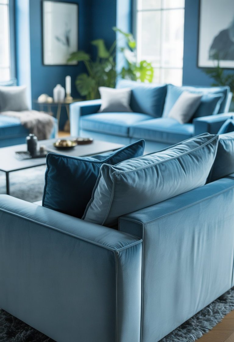 20 Blue Living Room Decor Ideas - My Home My Globe