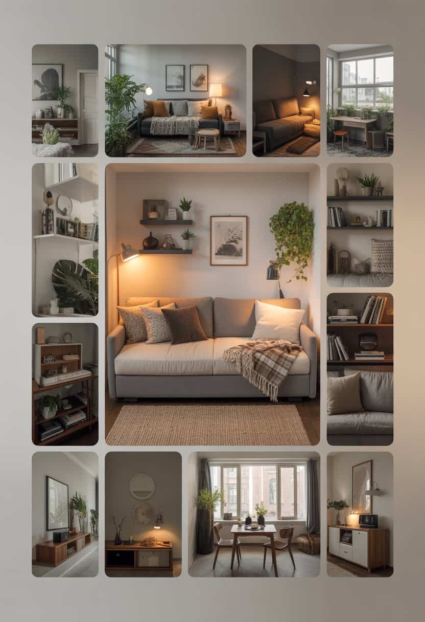 15 Smart Decor Ideas for a 600 Sq Ft Studio Apartment - My Home My Globe
