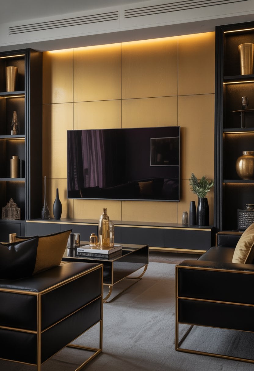 20 Black and Gold Interior Design Ideas to Transform Your Home with ...